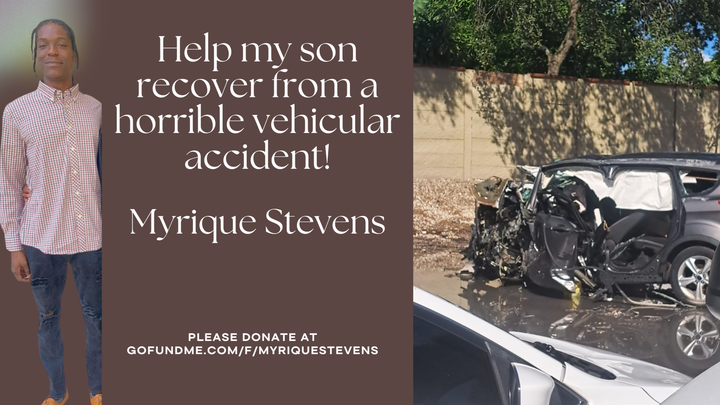 Fundraiser by Myron Stevens : Help My Son Myrique