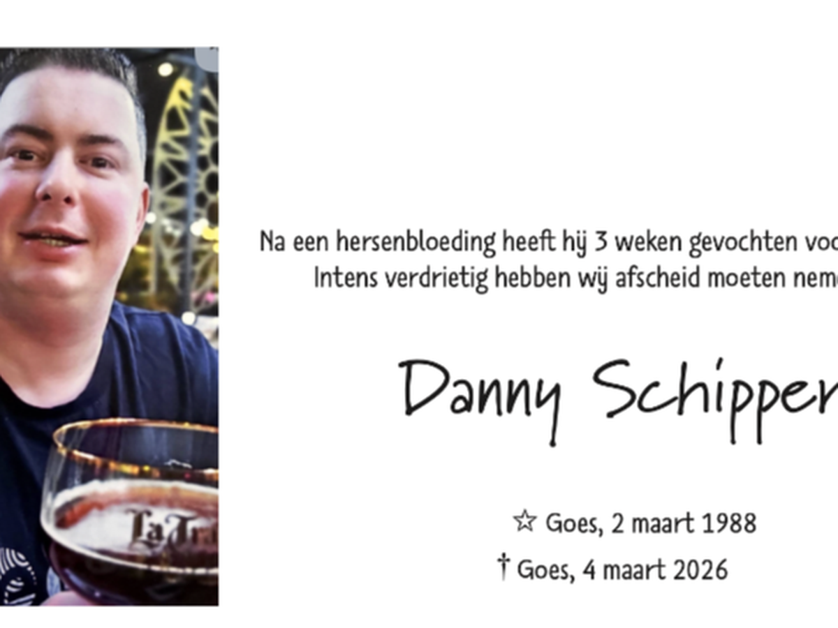 Fundraiser by Marco en Charita Kreuger : Herdenk Danny Schipper en ...