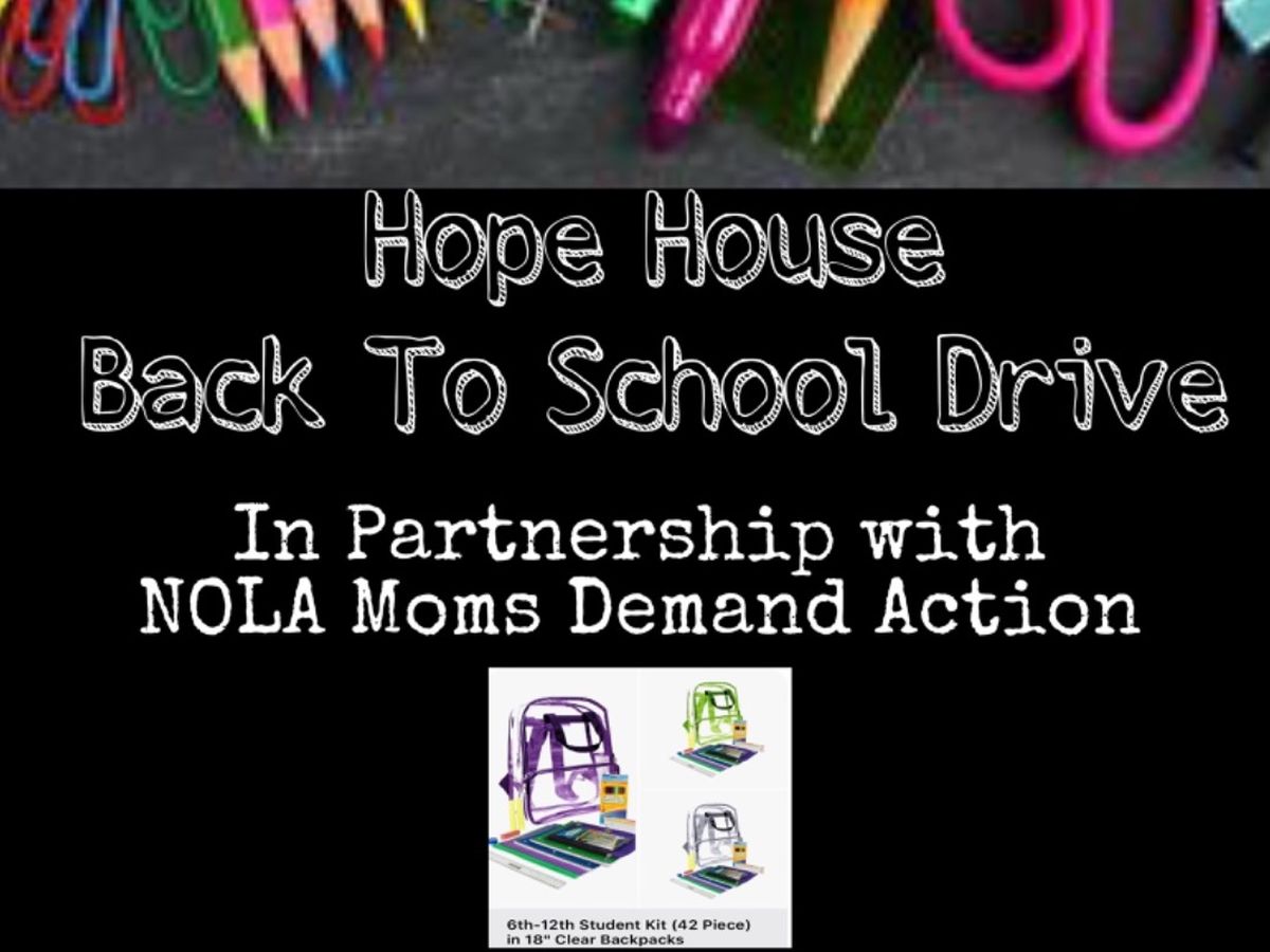 Fundraiser by Laura Devitt : Back To School by Hope House & Moms Demand ...