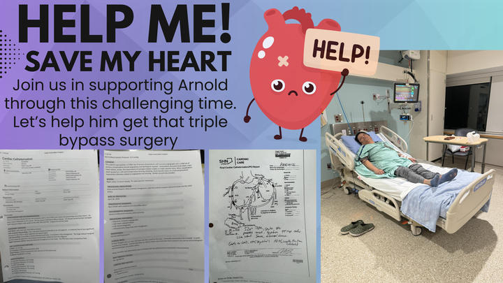 Fundraiser by Sarah Jane Muega : Saving Arnold: Triple Bypass Surgery ...