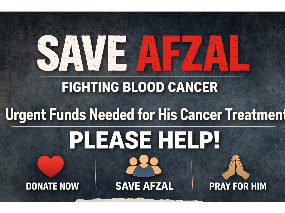 Fundraiser by Ali Malik : Urgent Appeal for Afzal – Fighting Blood Cancer