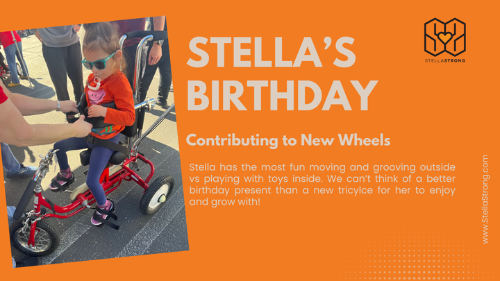 Fundraiser by Jessica Linderman : Get Stella a Tricycle for her Birthday!
