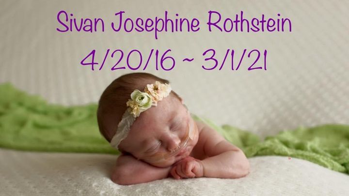 Fundraiser by Katherine Vargas : Sivan Josephine Rothstein Memorial