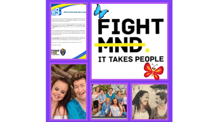 Fundraiser by Kelly Millard : FIGHT MND THE BIG FREEZE!! DOING FOR BETTY!!