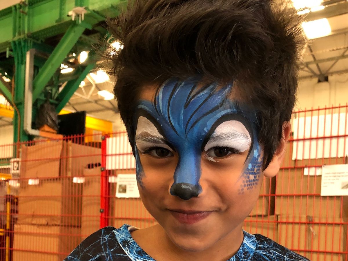 Sonic Face Paint