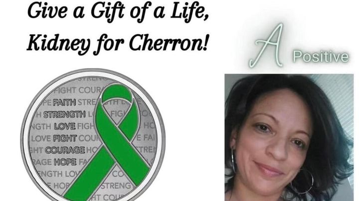 Fundraiser by Val Williams : Kidney For Cherron ️Raising Funds & Promoting