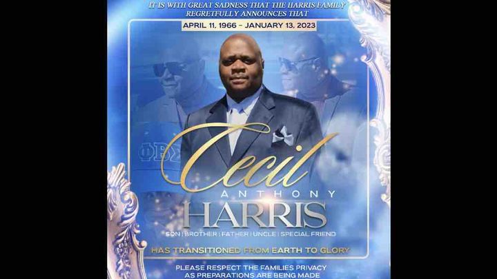 Fundraiser for Dymon Harris by Harris family : In Honor of Cecil Harris