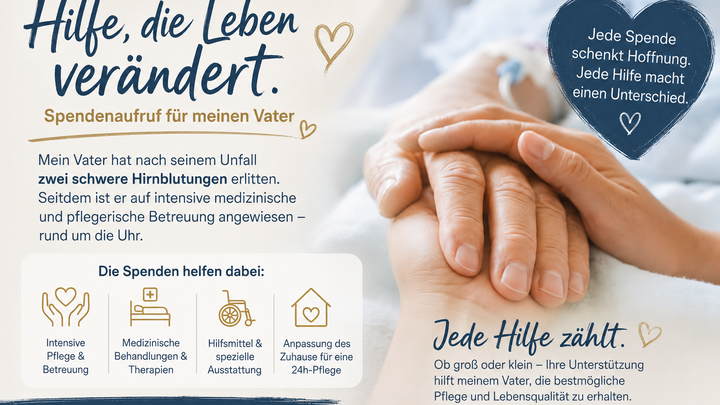 Fundraiser by Julia Zirwes : Hilfe für meinen Papa – Gemeinsam Hoffnung ...
