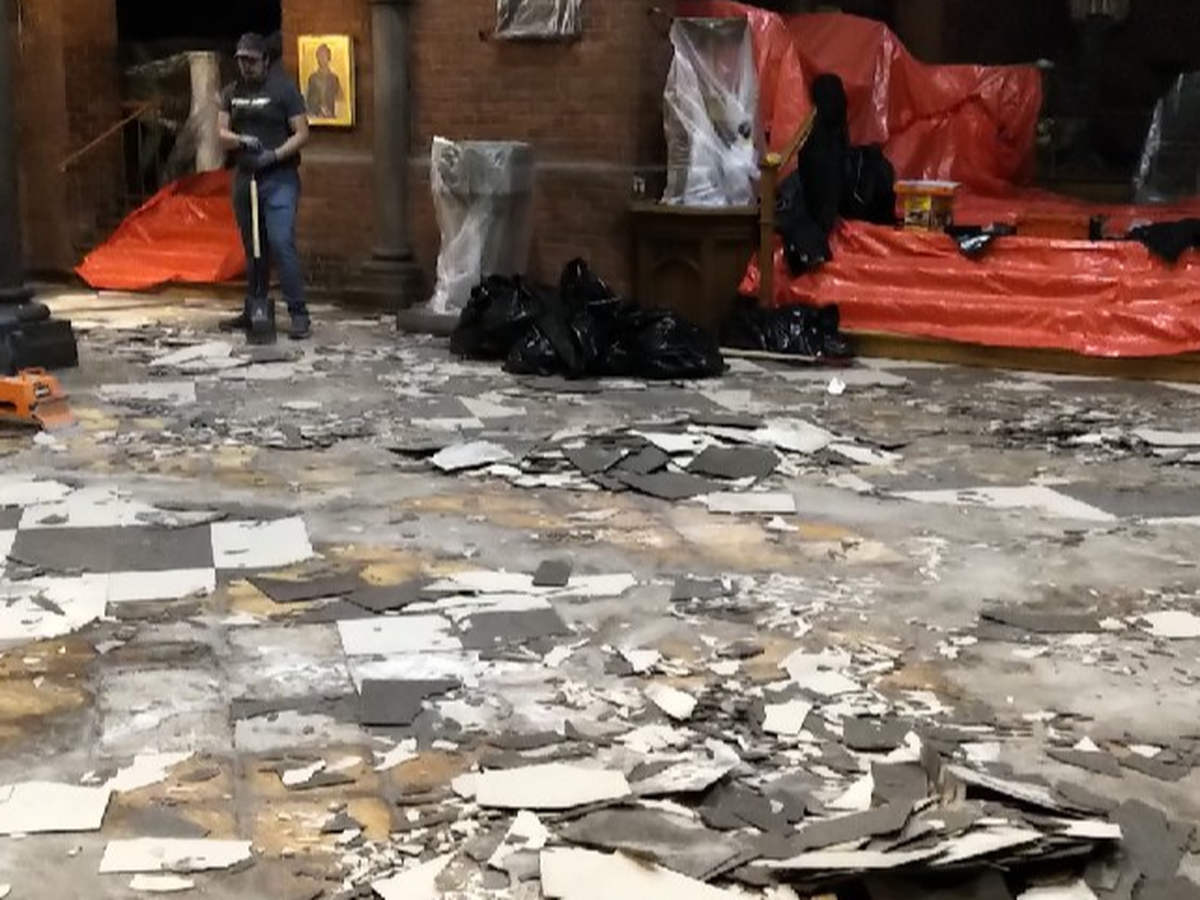 Fundraiser by Sarah Magdalen Helwig : We need a floor!