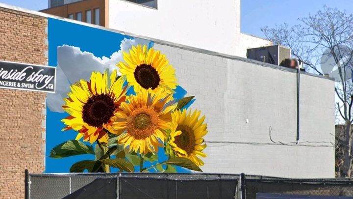Fundraiser by Lida Lisney : Downtown Oakville Sunflower Mural
