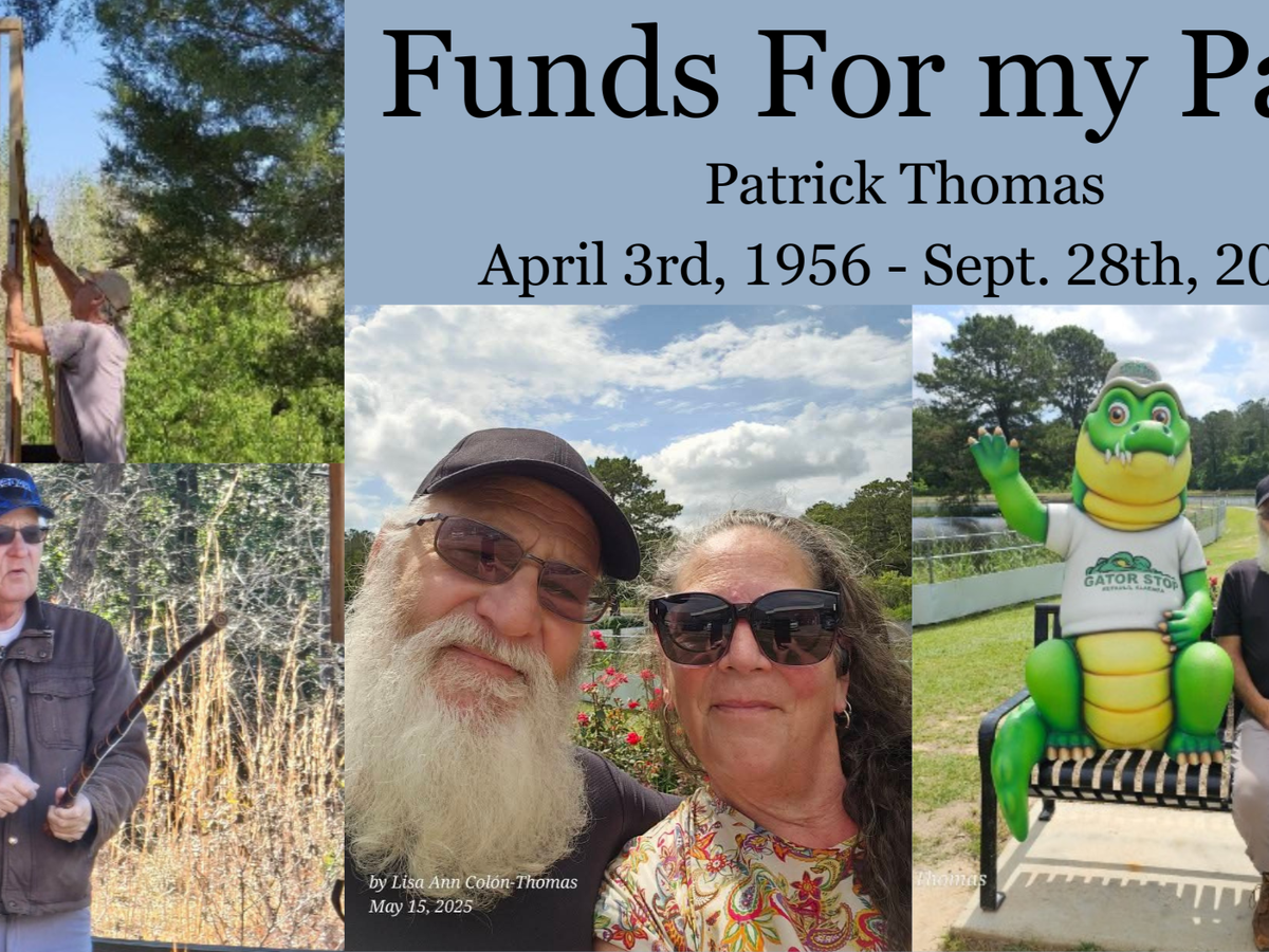 Fundraiser by Natalie Sherrill : Support for Patrick Thomas's Cremation