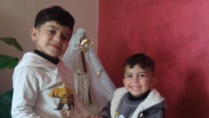 Fundraiser by noel woodard : Evacuate Hamza, Nour, and their two children out of Gaza