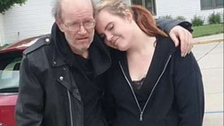 Fundraiser for Ashley Bain by Valerie Stroh : Ashley and Doug say goodbye