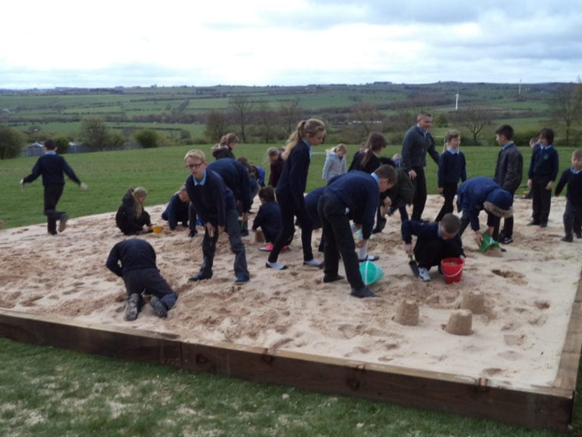 Fundraiser by MIranda de Freston : raise money for a MEGA sand pit for ...