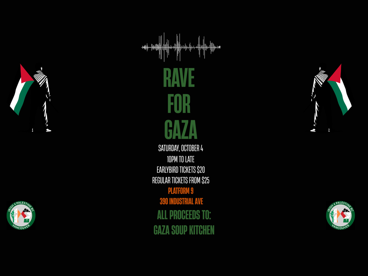 Fundraiser by Amy Walsh : Rave For Gaza - Donations Page