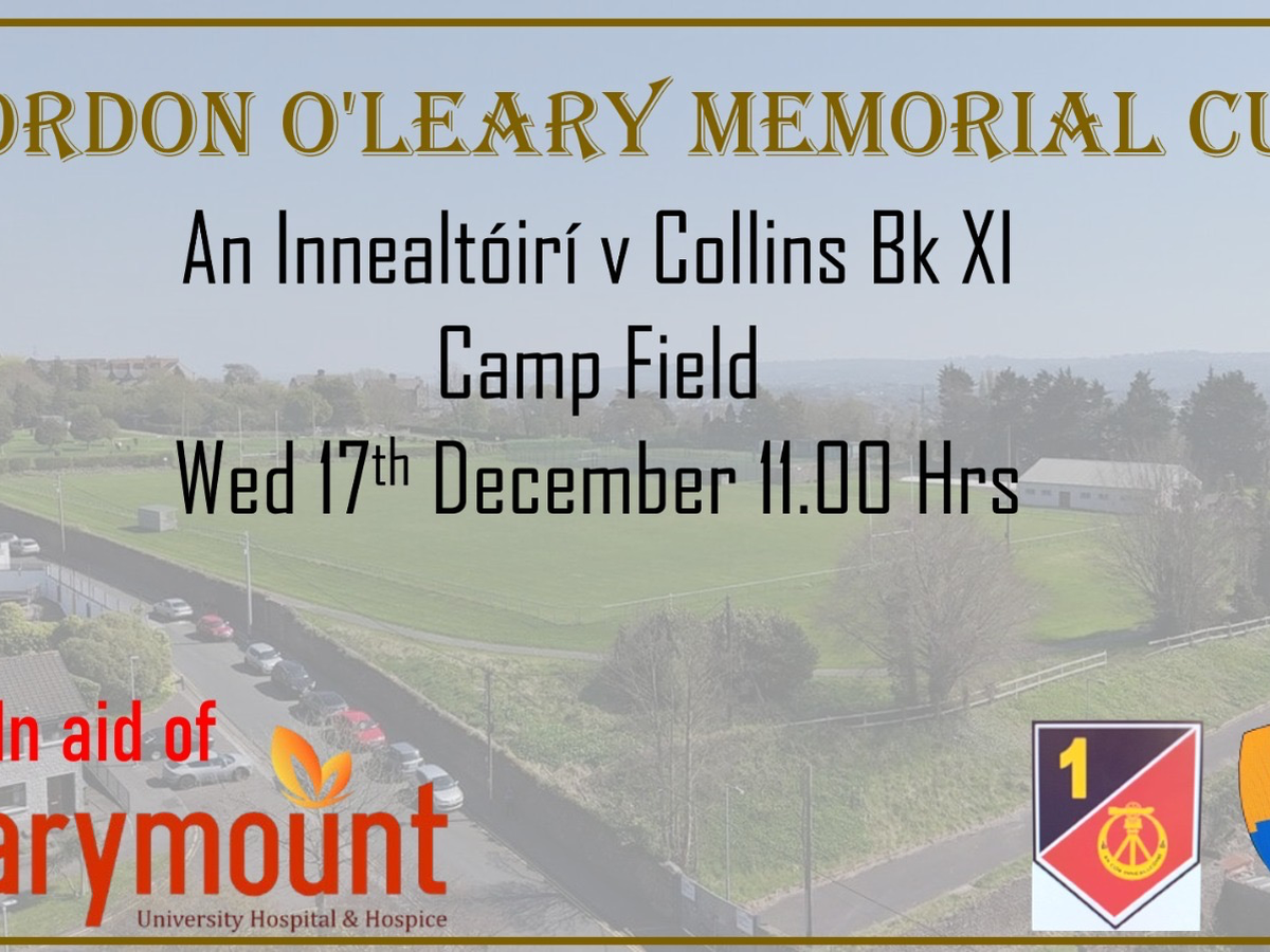 Fundraiser by Robert Sheehan : Gordon O’Leary Memorial Cup