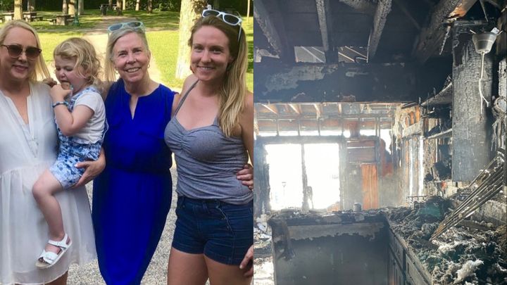 Fundraiser for Lucy Lund by Liz Houman : Tragic fire destroys home ...