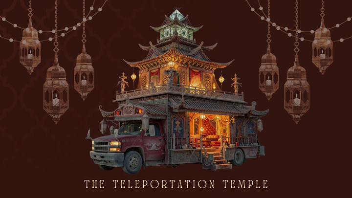 Fundraiser by Kay Mugzz : Mystic Mirage playa art car Tea Temple