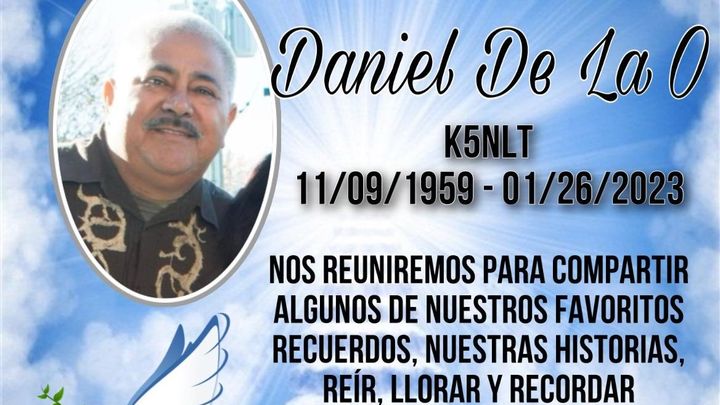 Fundraiser by DANIEL DELAO : DANIEL K5NLT DE LA O,... ESTACION 2 LAREDOS