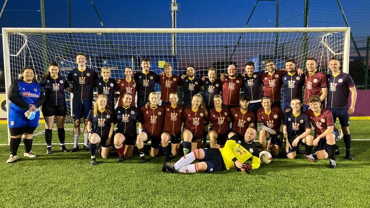 Recaudación de fondos de Scott Birrell: Cardiff met WFC charity game