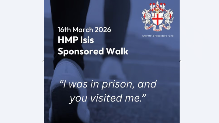 Fundraiser by James Neill : Prison Walk from HMP Isis to the Old Bailey