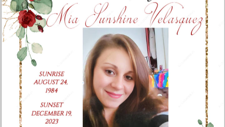 Fundraiser by Charmaine Barros : Donate in memory of Mia Sunshine Velasquez