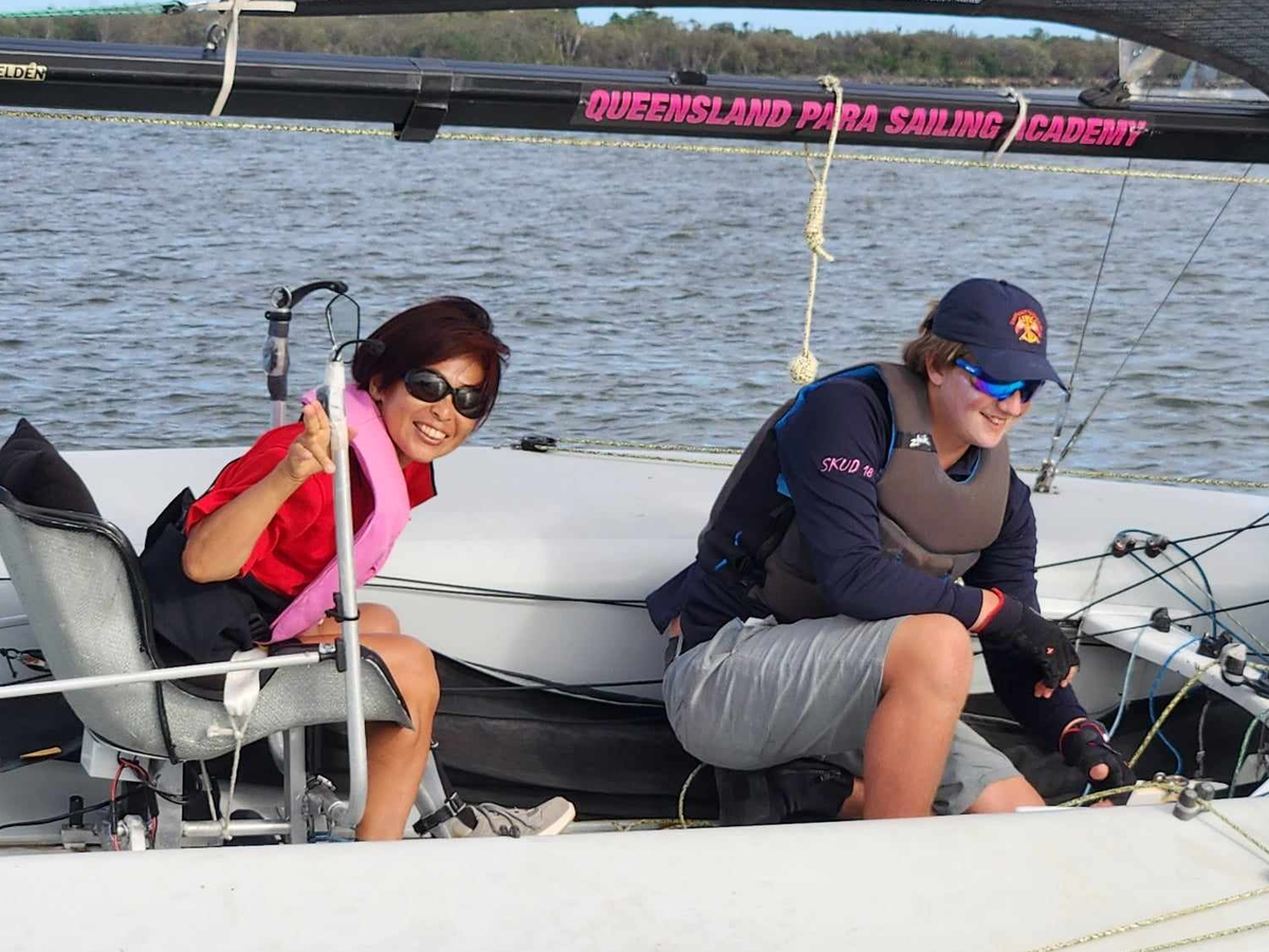 Fundraiser by Naomi Ooue : HELP NAOMI REPRESENT QLD IN DISABLED SAILING ...