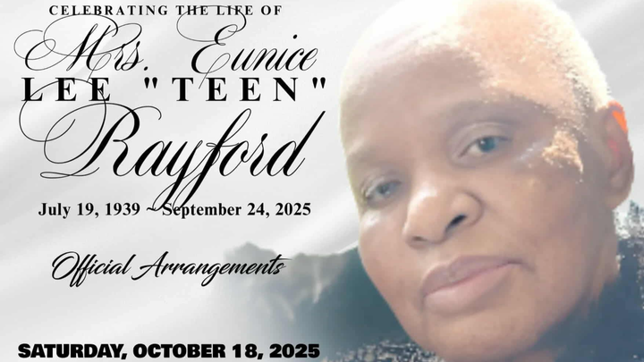 Fundraiser by Christopher Brandon : Eunice Rayford Memorial Celebration ...