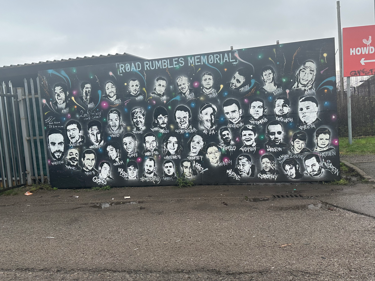 Fundraiser by Kyle Cullen : ROAD RUMBLES MEMORIAL WALL