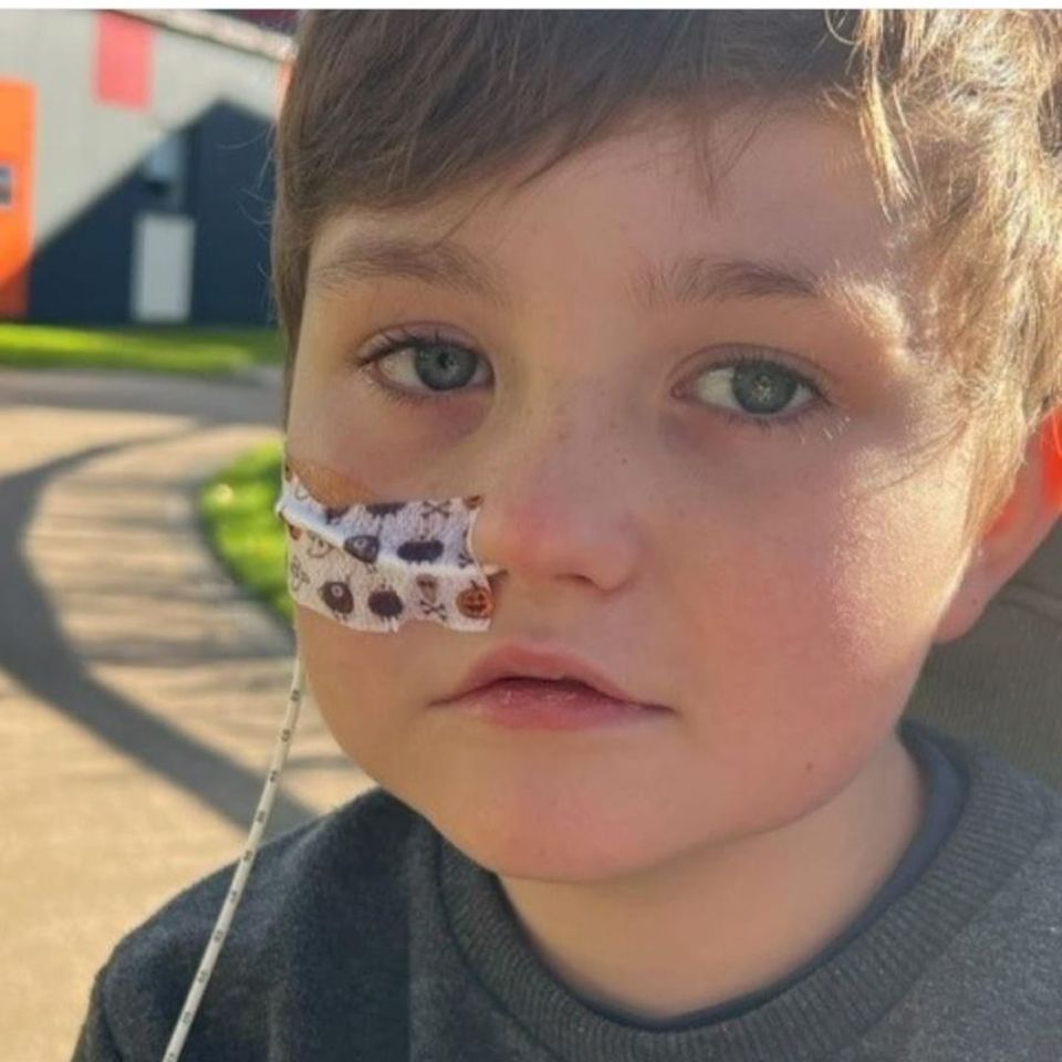 Fundraiser for Allan Jones by Martin Dimond : Kobi and his family.