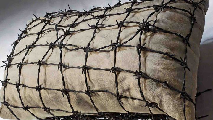 Fundraiser by Matthew Bruett : Barbed wire body pillow