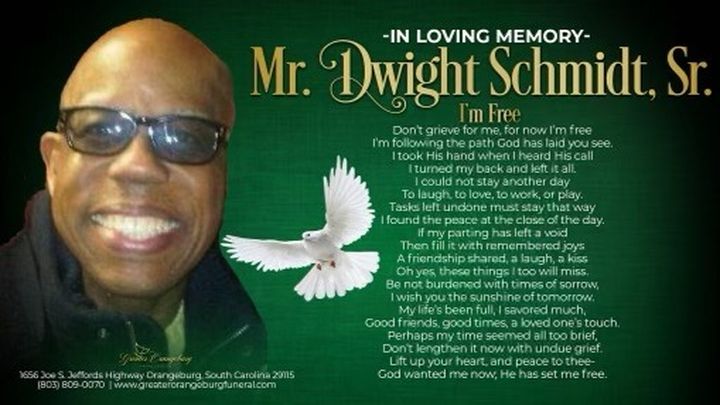 Fundraiser for Dwight Schmidt by Amairani Elvira : In Loving Memory of ...