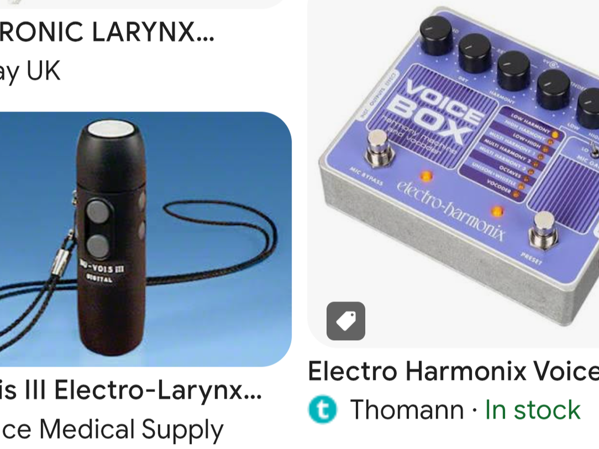 Fundraiser by Dec Irwin : Electrolarynx