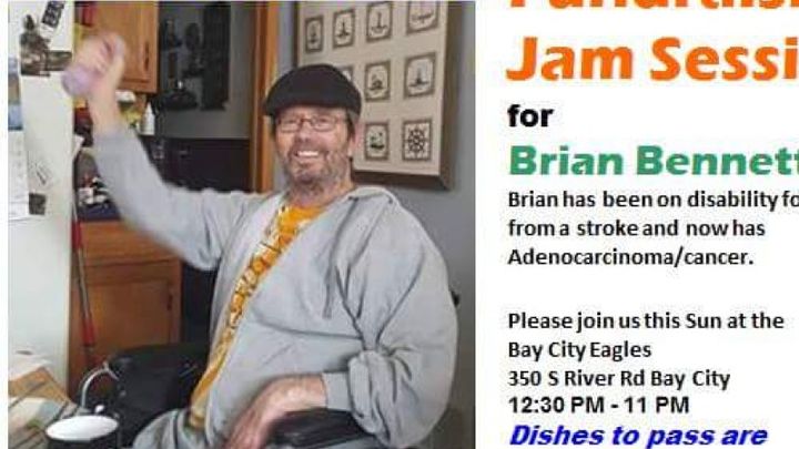 Fundraiser for John Bennett by Jim Theisen : Brian Bennett's Cancer Fund