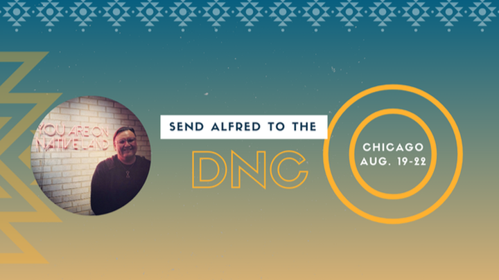 Recaudación de fondos de Alfred Walking Bull: Support Alfred's Advocacy at the DNC Convention