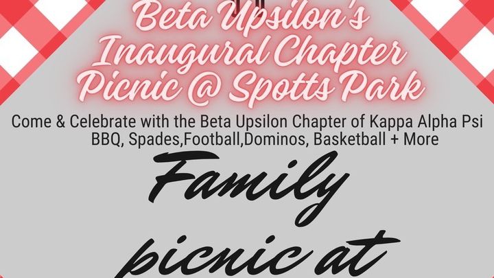 Fundraiser by Jermall Jacobs : Beta Upsilon’s Inaugural Chapter Picnic @The Park