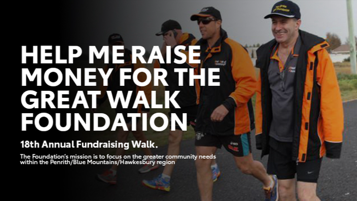 Fundraiser by Garth Butler : Support the Great Walk 2025 - 18th Annual ...