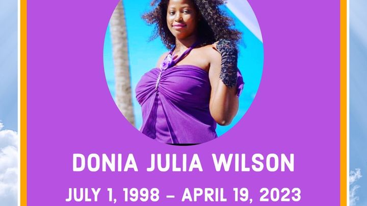 Fundraiser by Gloria Wilson : Donia Julia Wilson