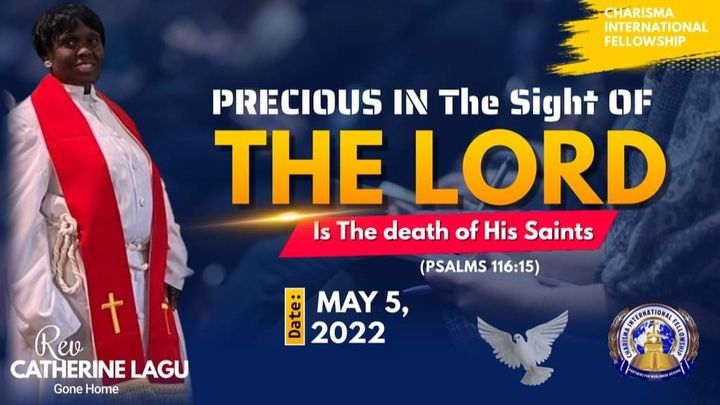 Fundraiser by Justin Lagu : In Loving Memory of Rev. Catherine Lagu