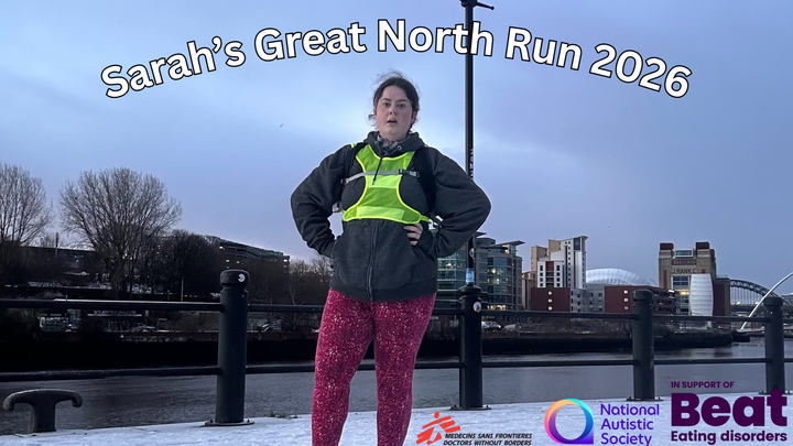 Fundraiser by Sarah Stokes : Sarah's Great North Run 2026