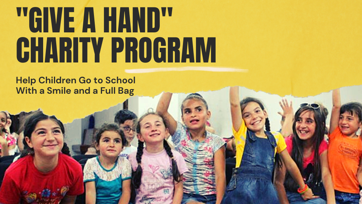 Fundraiser by Eric Kashian : “Give a Hand” Charity Program