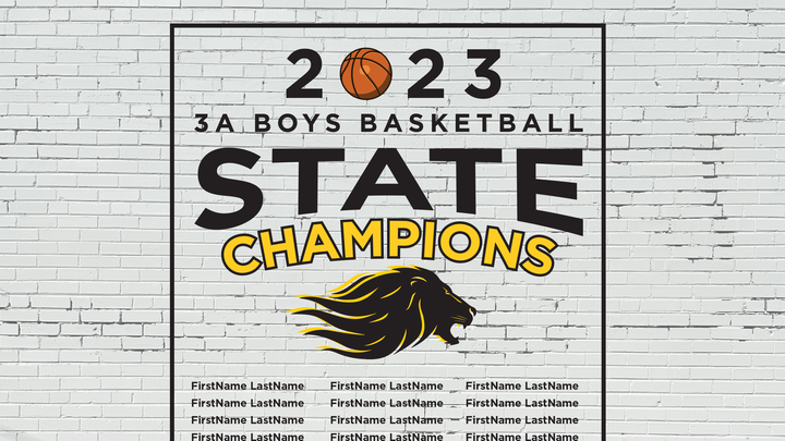 Spendenaktion von Andrew Fleeman: Downtown Mural 2023 State Champions