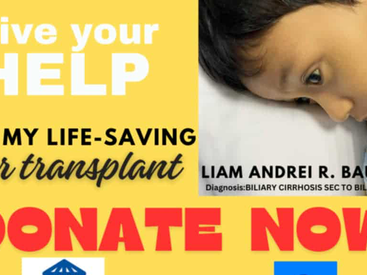 Fundraiser by Rhodora Peralta : Donate to Save Liam Bautista's Life