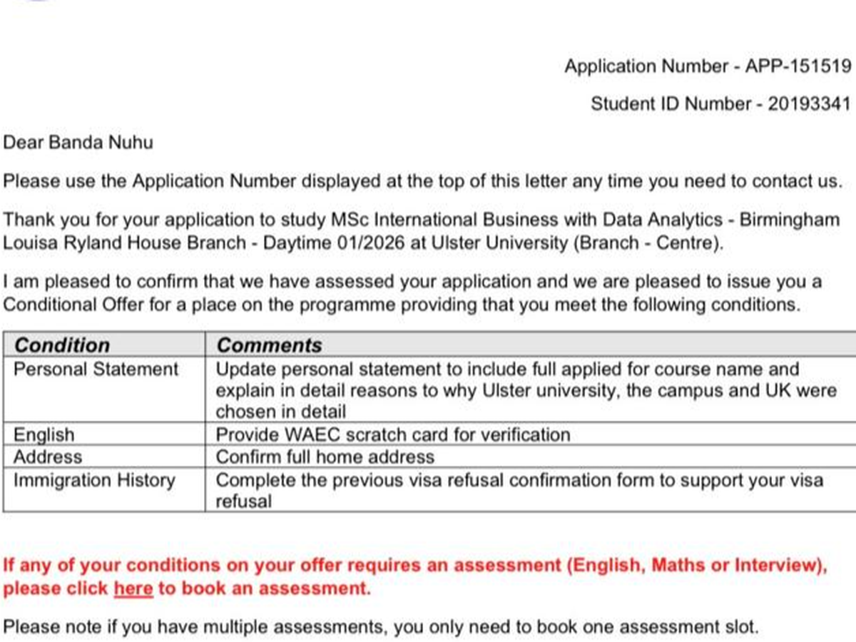 Fundraiser by Bonita Byerson : Support Nuhu Banda's Master's Dream