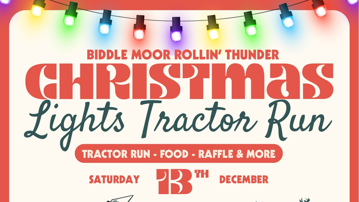 Fundraiser by Kim Rutter : Rollin Thunder Christmas Light Tractor Run 2025