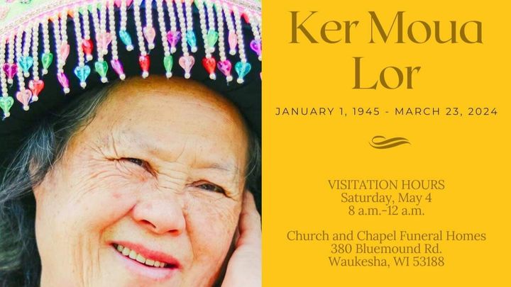 Fundraiser for James Lor by Blong Vang : In Loving Memory of Peb Niam Tus Zoo, Ker Moua Lor