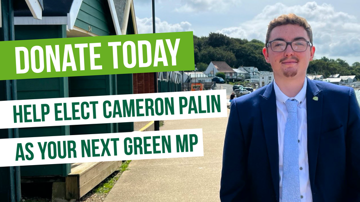 Fundraiser by Cameron Palin : Help Elect Cameron Palin - Your Next Green MP