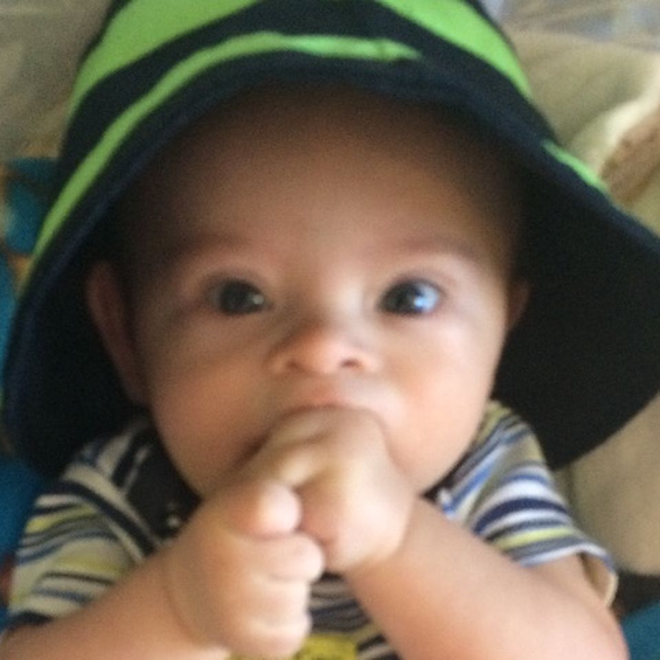 Cute Babies With Green Eyes And Dimples