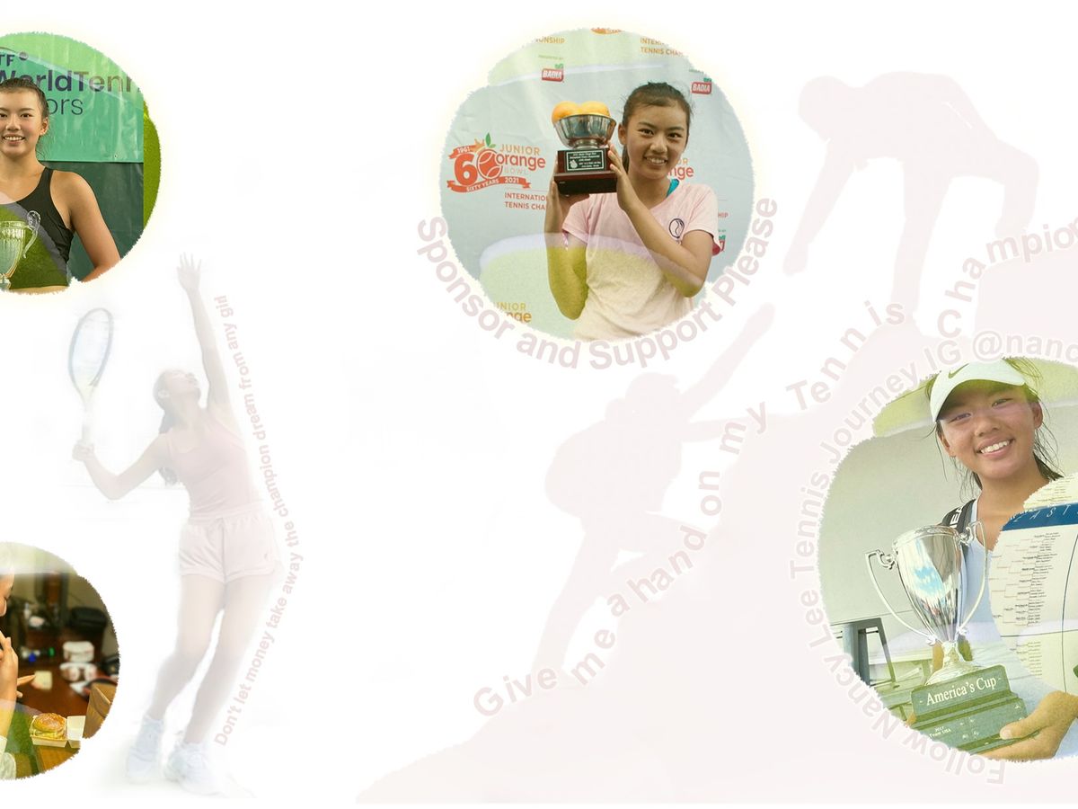 Fundraiser by Nancy Lee : Fund Nancy Lee Tennis Champion Journey