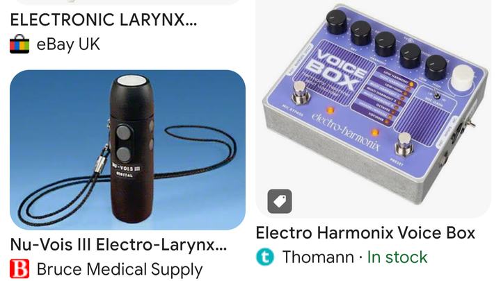 Fundraiser by Dec Irwin : Electrolarynx